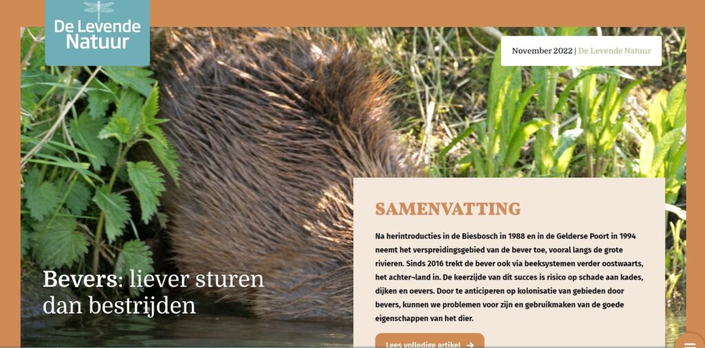 De Levende Natuur - Nummer 06 2022