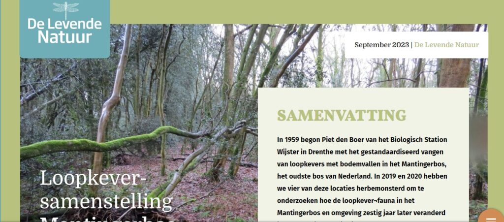 De Levende Natuur - Nummer 05 2023